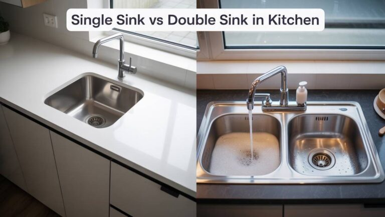 Single Sink vs Double Sink in Kitchen 2025 | Full Guide
