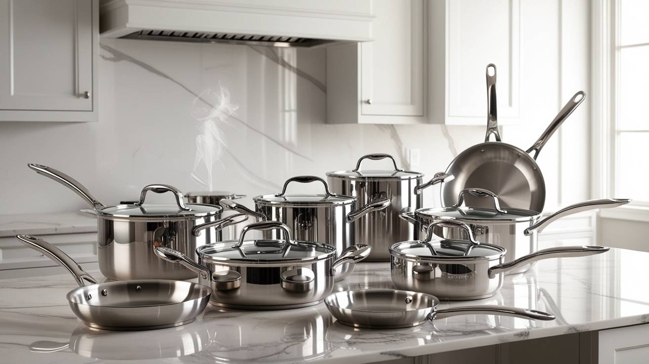 Best Premium Stainless Steel Cookware Sets (2026 Picks)