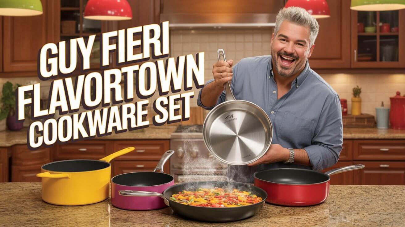 Guy Fieri Flavortown Cookware Set You’ll Love